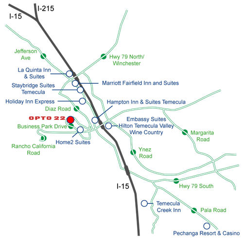 La Quinta Inn Locations Map